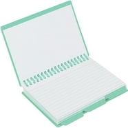 C-Line Spiral Bound Index Card Notebook with Index Tabs, Assorted ...