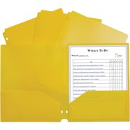 Five Star 2-Pocket Stay-Put Plastic Folder, Cobalt Blue (37447 ...