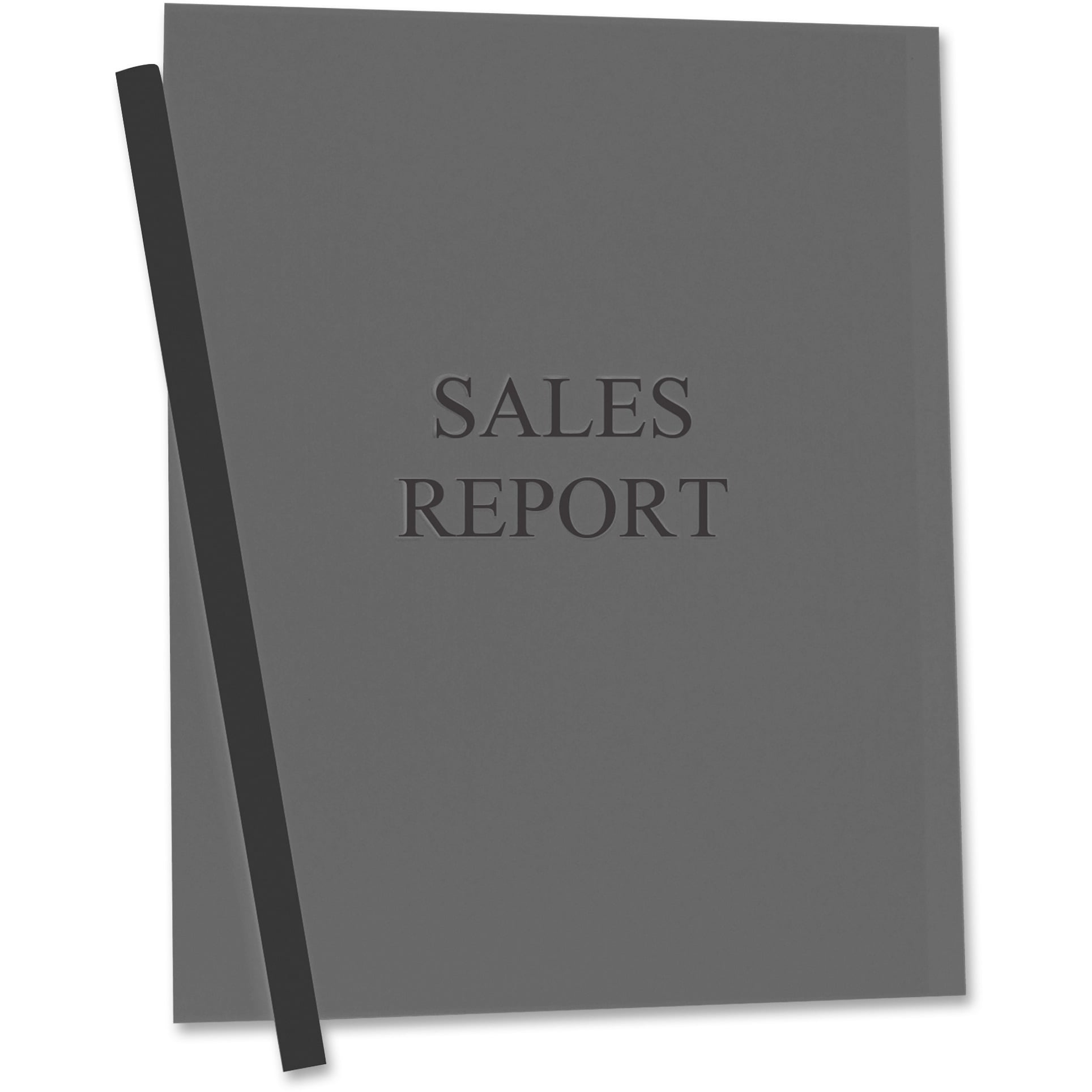 C-Line Vinyl Report Cover with Binding Bars, Grey, 50 pack - Walmart.com