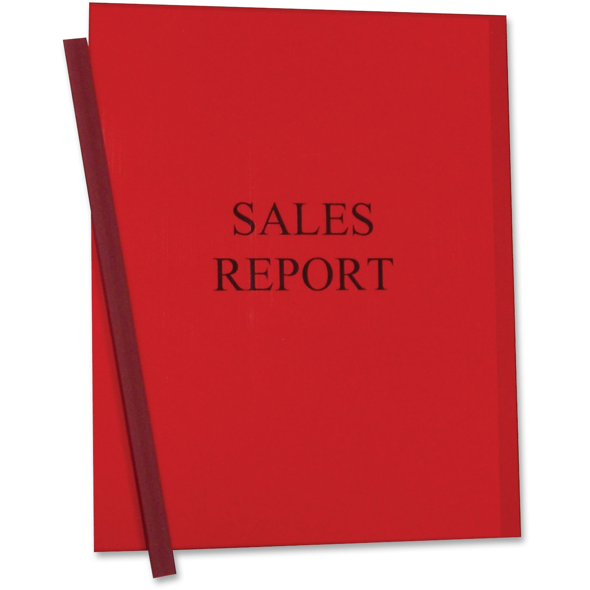 C-Line Vinyl Report Cover with Binding Bars, Red, 50 pack - Walmart.com