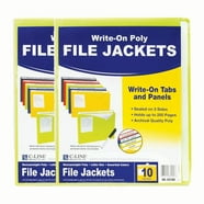 C-Line Vertical Expanding File, 13-Pocket, 10" Expansion, Letter, Poly ...