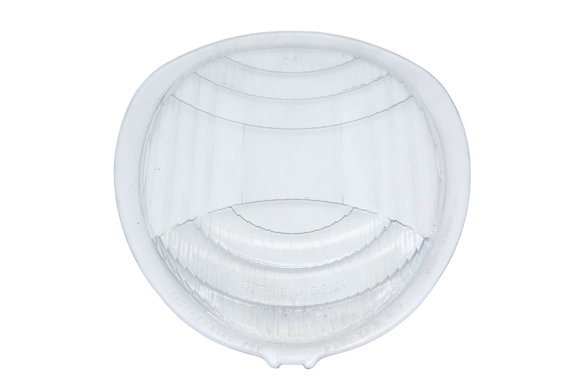 C.M.Hall Lamp Co. 12818 Depress Beam Glass Headlamp Lens NOS - Walmart.com