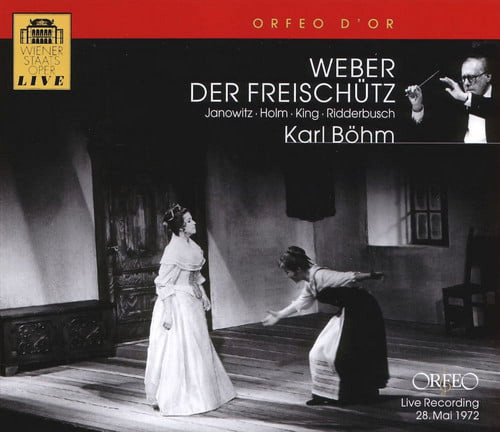 Weber / Waechter / Jungwirth / Janowitz / Holm - Der Freischutz - Music & Performance - CD ...