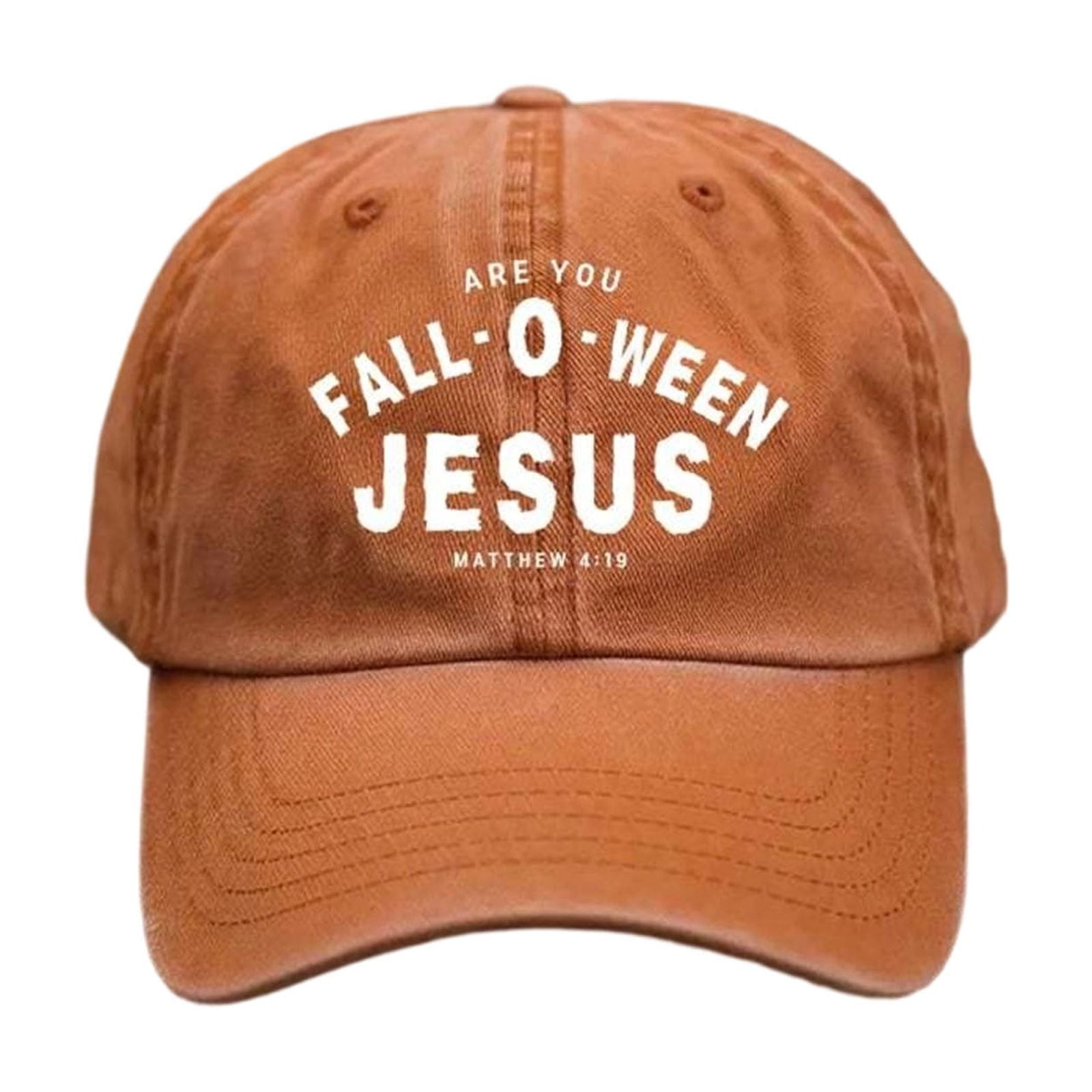 C Male And Female Adjustable Baseball Caps In Orange Color With Festive ...