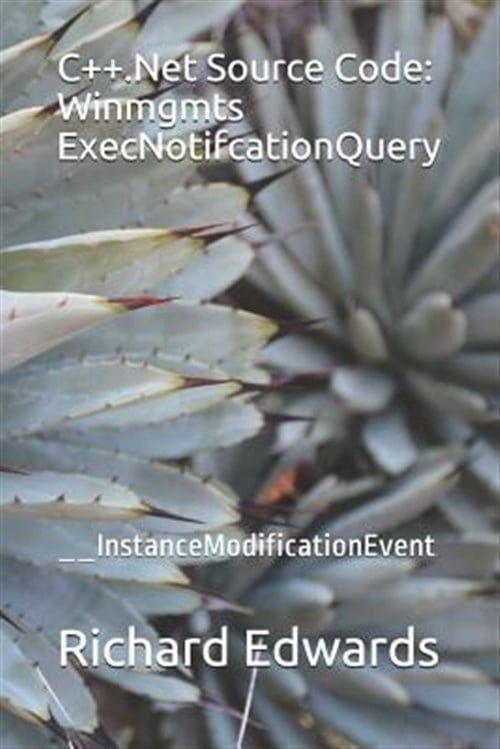 Pre-Owned C++.Net Source Code: Winmgmts Execnotifcationquery ...