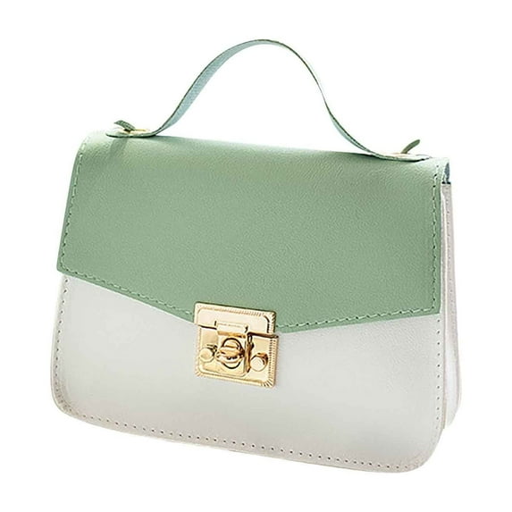 C One Shoulder Crossbody Bag, Leather Style Large Capacity Bag, Multi ...