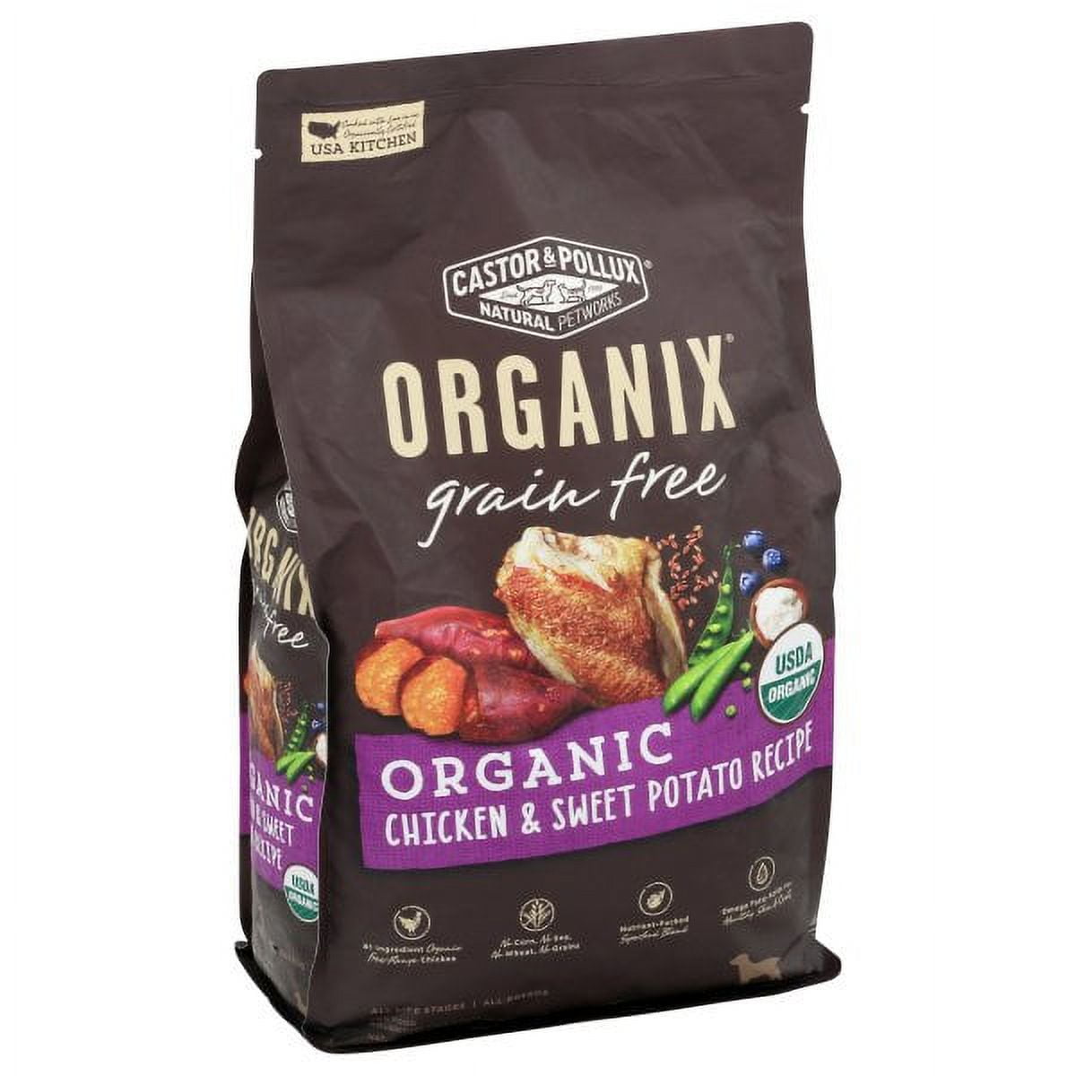 Castor And Pollux Organix Grain Free Organic Dog Food - Chicken And ...