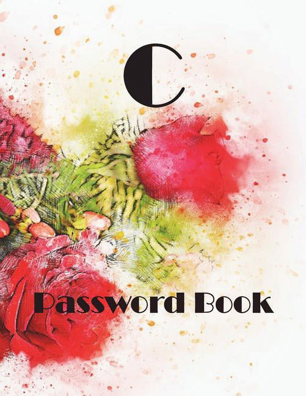 C Password Book : Logbook Internet Password Keeper Diary Journal ...
