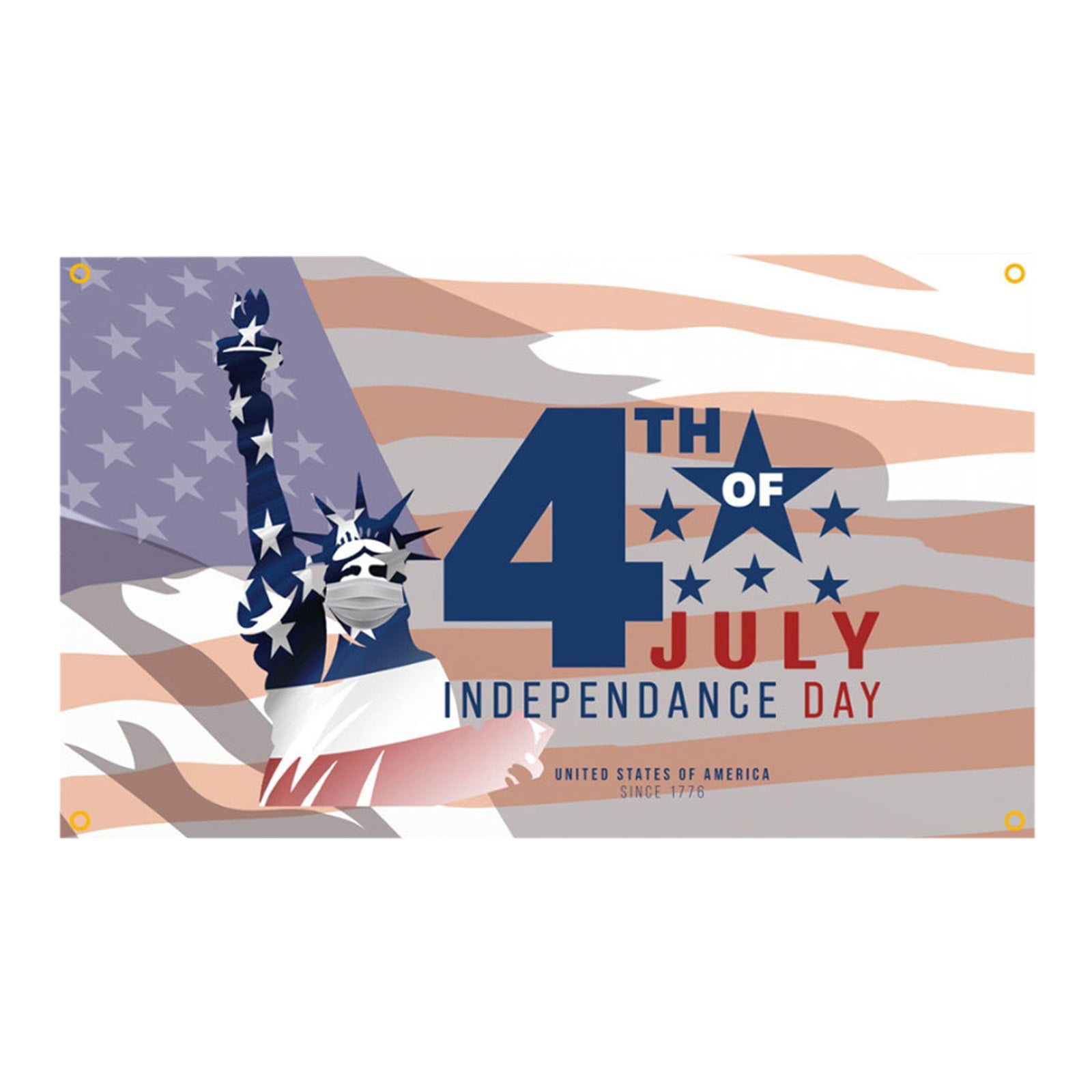 C Patriotic Event Backdrop Fourth Of July Outdoor Decorations American ...