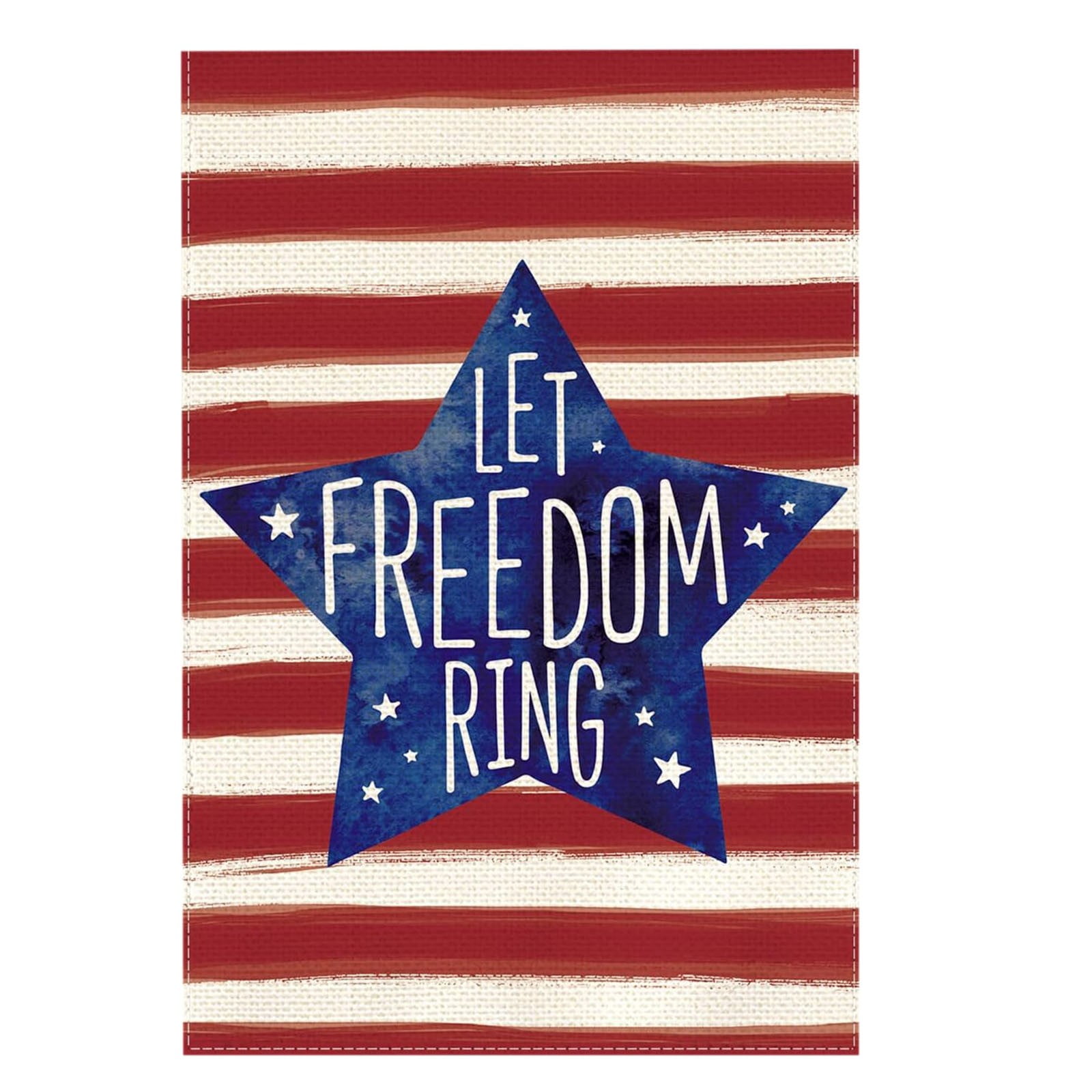 C Patriotic Independence Day Outdoor Flag 30X45Cm Double Sided Usa ...