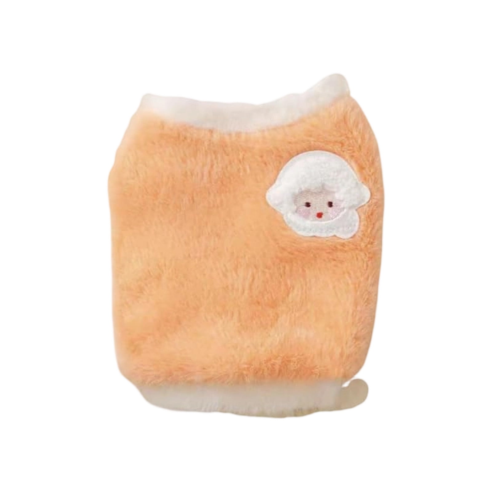 C Pet Clothing Dog Vest Winter Warm Cotton Clothing Covering The Back ...