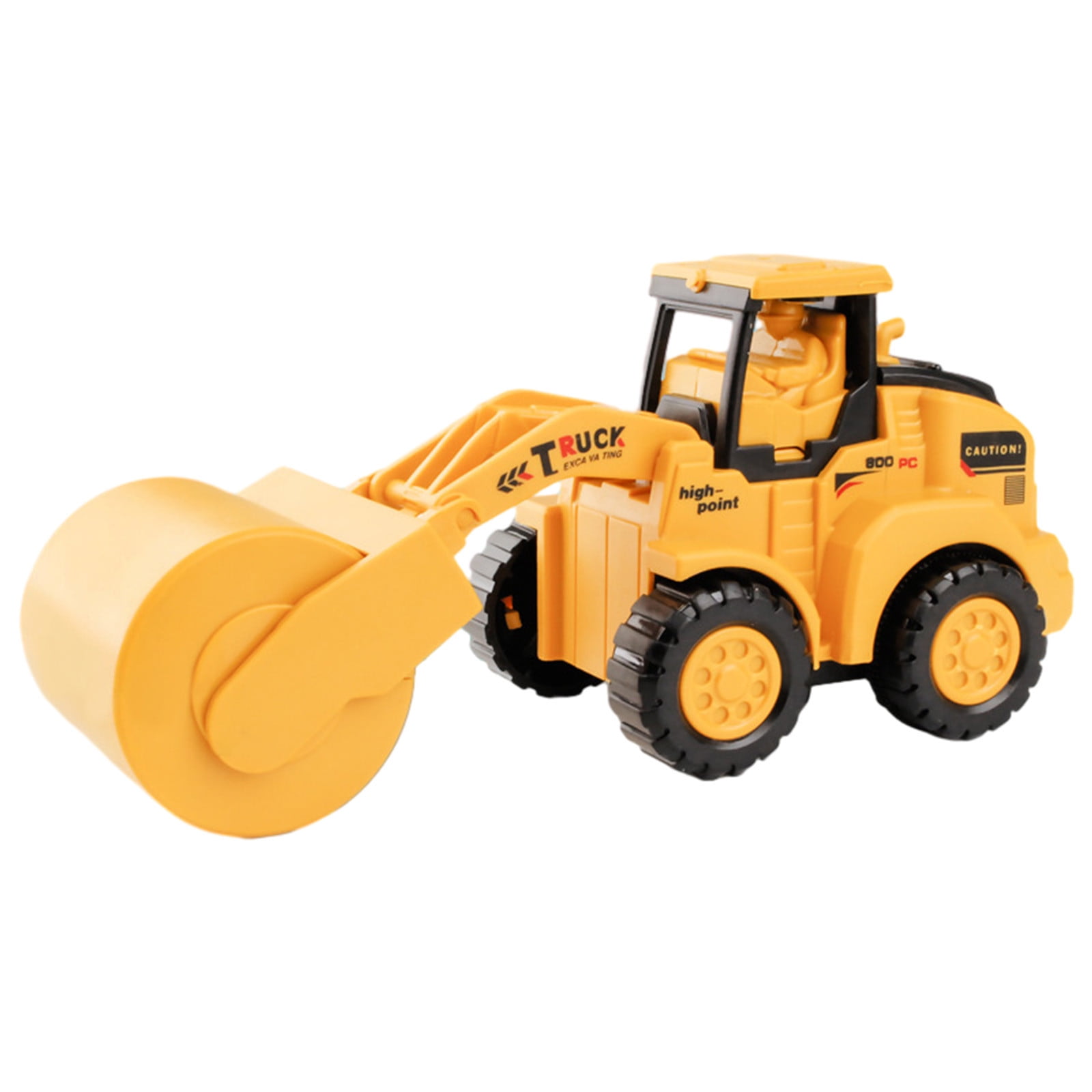 C Press And Go Construction Toy Vehicle Engineering Simulation Car ...