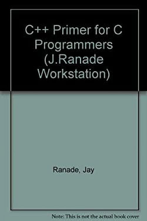 Pre-Owned C++ Primer for C Programmers 9780070514874 - Walmart.com