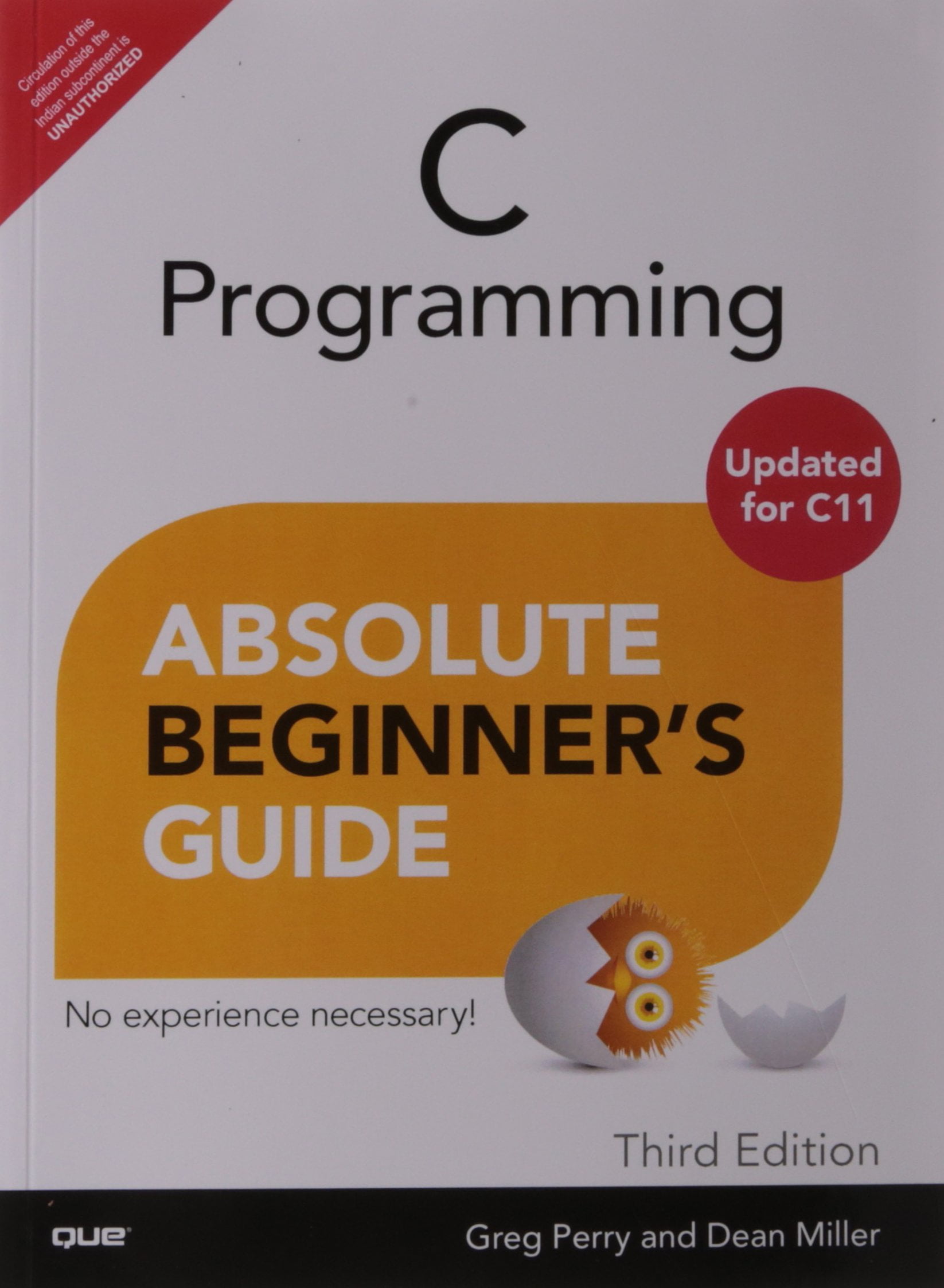 C Programming Absolute Beginner's Guide, Updated for C11 - Perry - Walmart.com