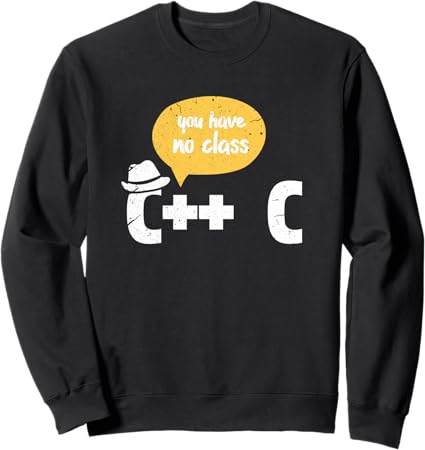 C++ Programming Code Funny Computer Programmer Gift Sweatshirt - Walmart.com