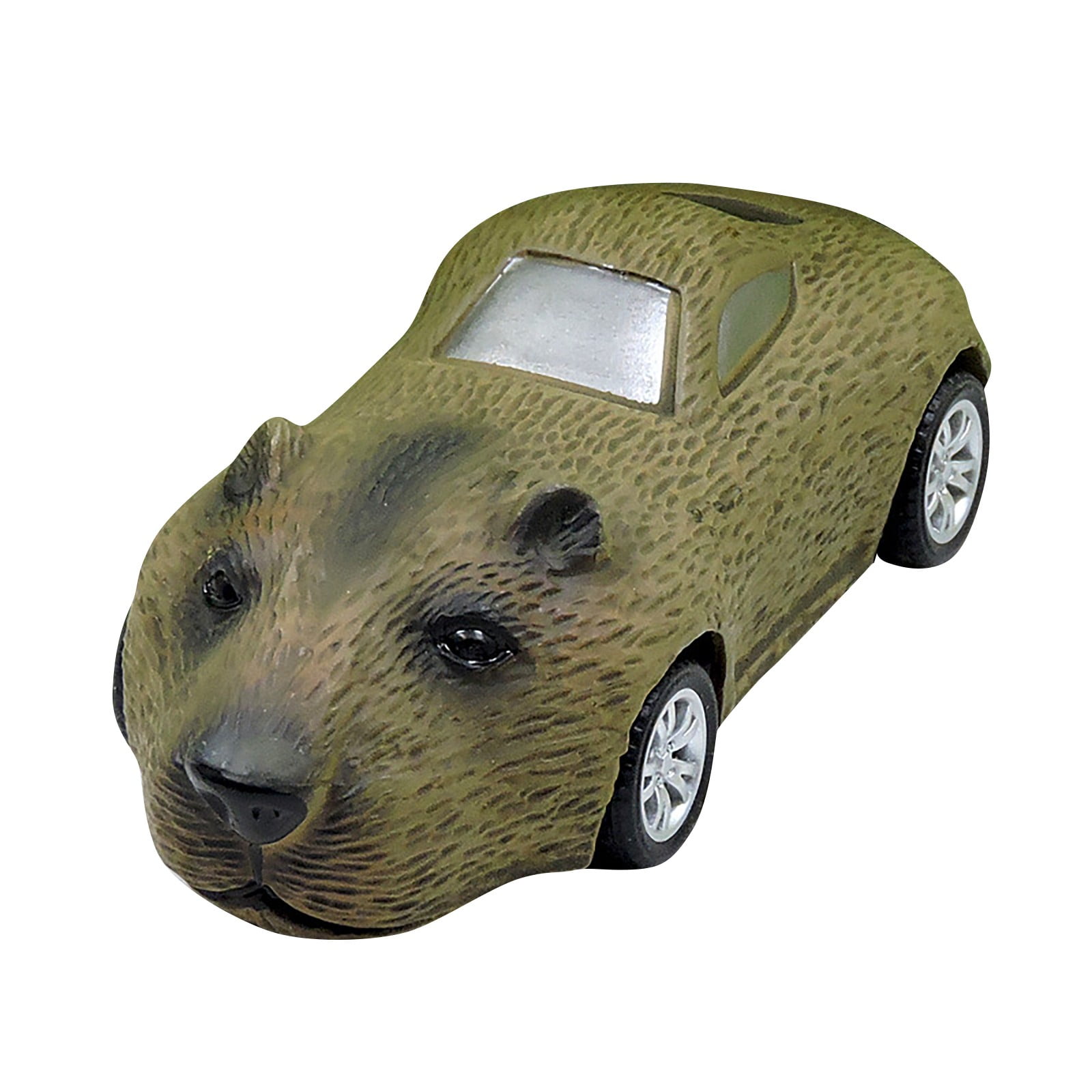 C Pull Back Cars Mini Vehicles Set Friction Powered Brown Bear Themed ...