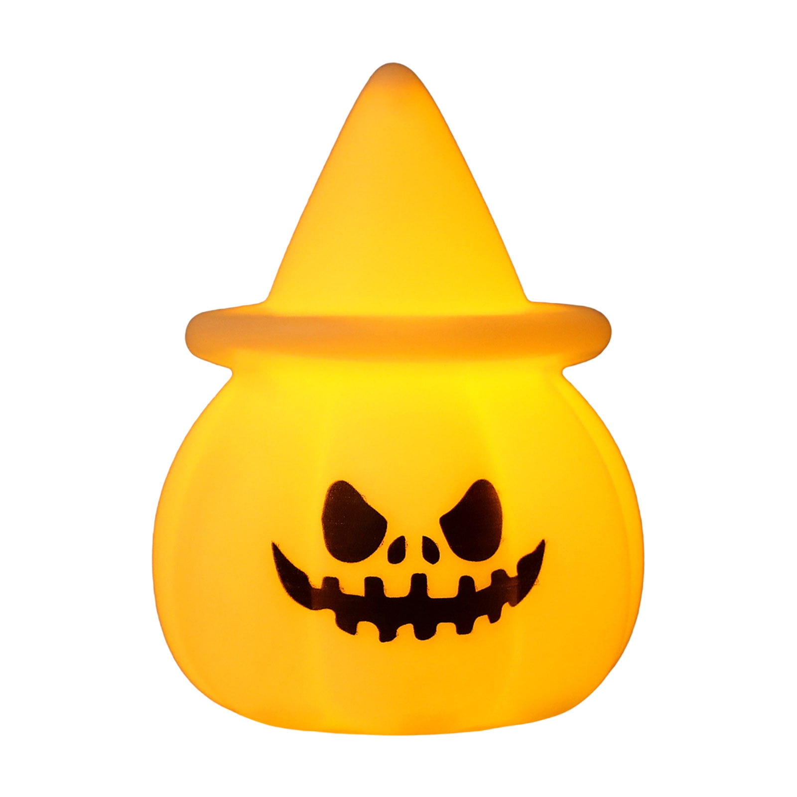 C Pumpkin Shaped Electronic Led Lights - Halloween Decorative Props ...