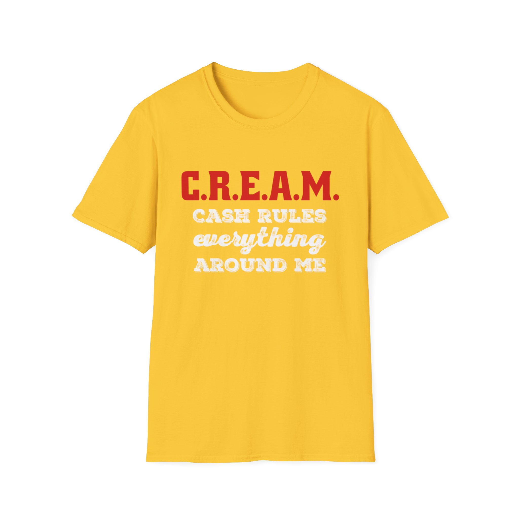 C.R.E.A.M. Funny Money Cash Lovers Graphic Novelty Tees - Walmart.com