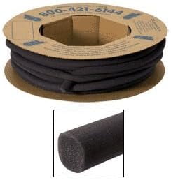 C.R. LAURENCE B0CBR78C 7/8" Open Cell Backer Rod - 100 Foot Roll ...
