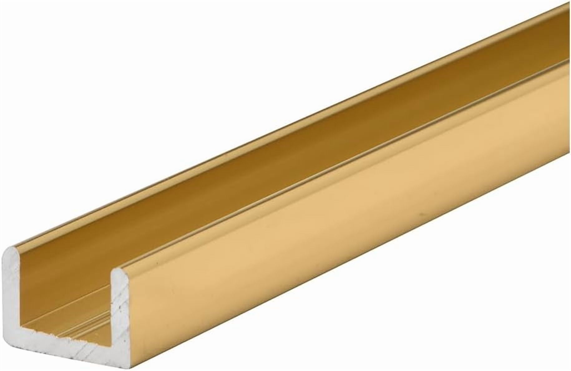 C.R. LAURENCE SDCR38BGA CRL Brite Gold Anodized Frameless Shower Door ...