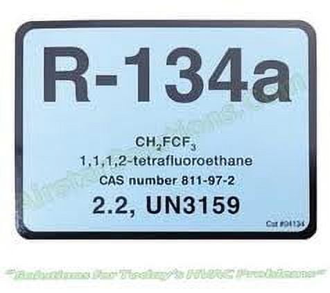 C & R Products R134a Labels: Package of 10 - 4134 - Walmart.com