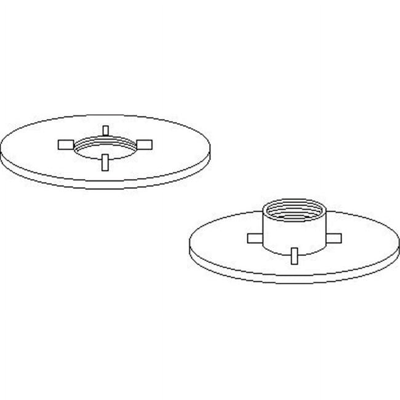 C.Roto Moldg 83 Fitting Adapter Spin-In- Flush - 0.5 In. - Walmart.com