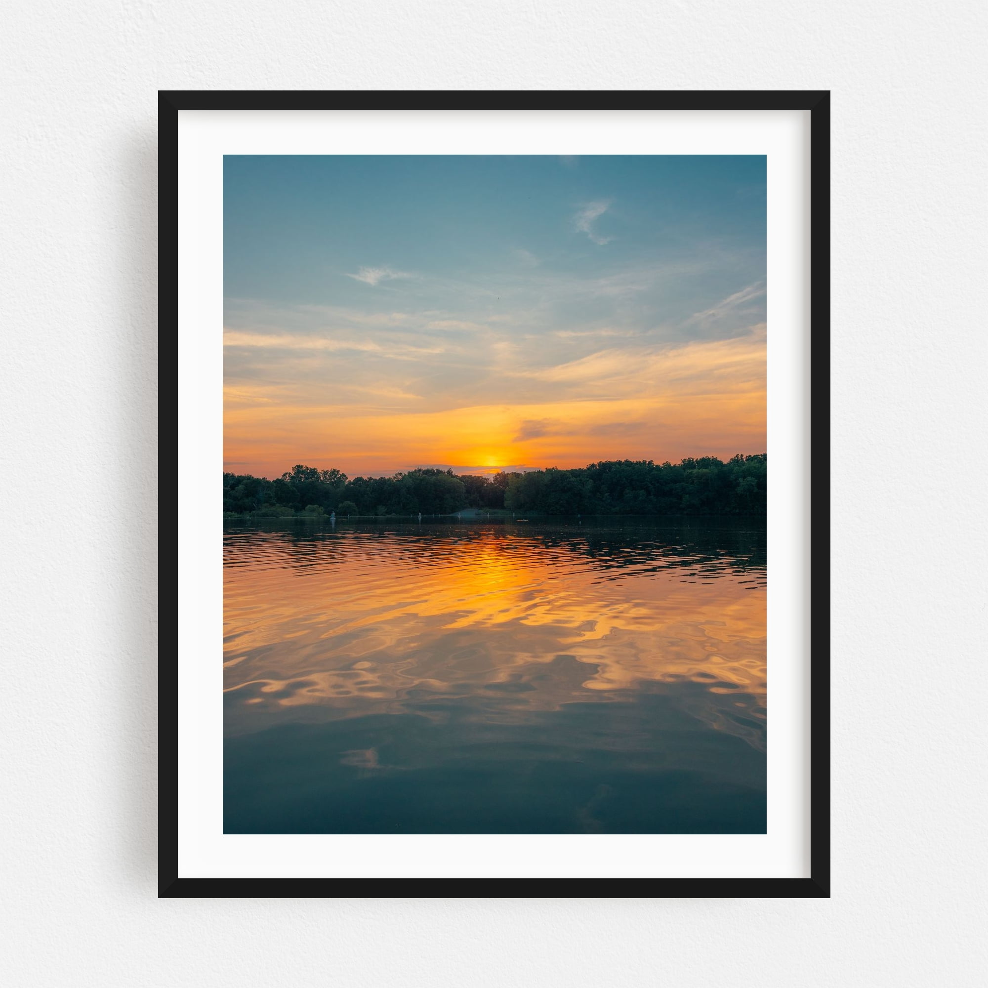 C.S. Mott Lake Sunset, Flint - Flint Michigan Photography Sunset Nature ...