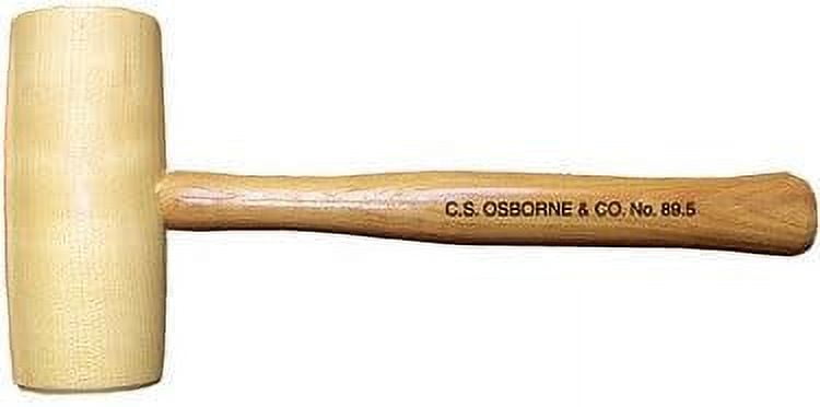 C. S. Osborne No. 89.5-2 Barrel Shaped Hickory Mallet, 24 OZ (MPN ...