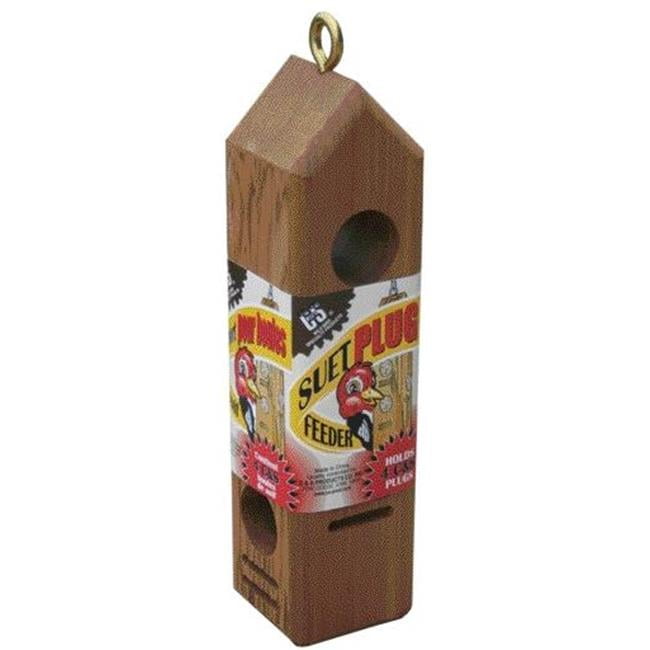 C & S Products Suet Plug Feeder - Walmart.com