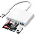 C SD Card Reader, -C to SD MicroSD XD Picture MS Memory Cards, Type C 5 ...