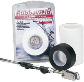 C.SHERMAN JOHNSON RUBBAWELD Boot Tape 4IN x 10FT White - Walmart.com
