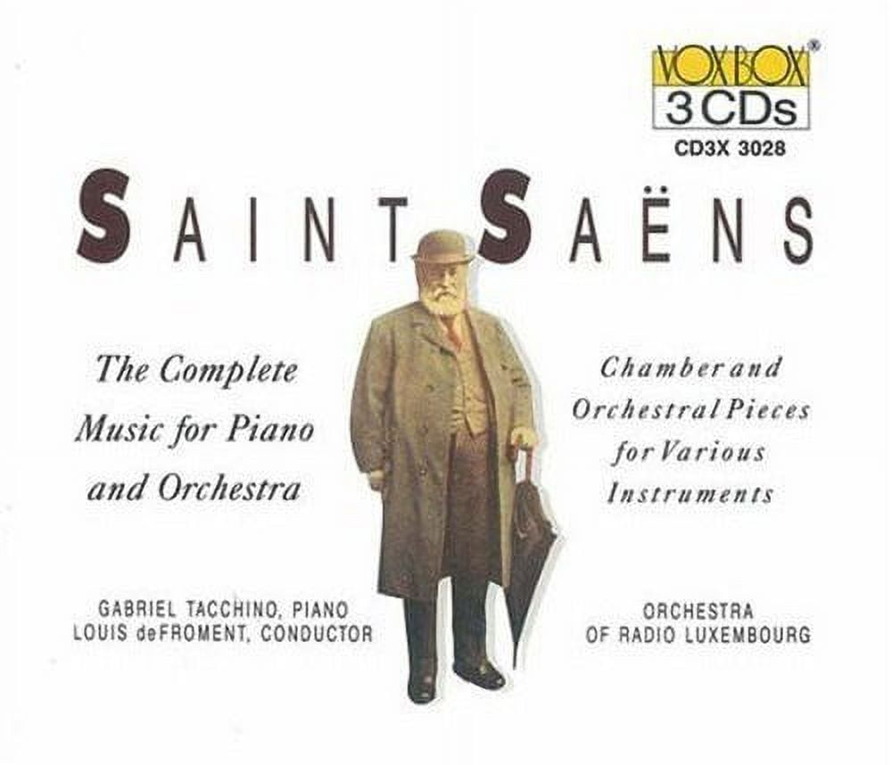 C. Saint-Saens - Complete Music For Piano & Orchestra - Music ...