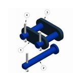 C Series Monoblock Seal Pin Kit, Blue & White - Walmart.com