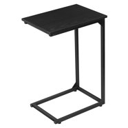 C Shaped End Table, Side Table for Couch and Bed, Small Side Table for ...