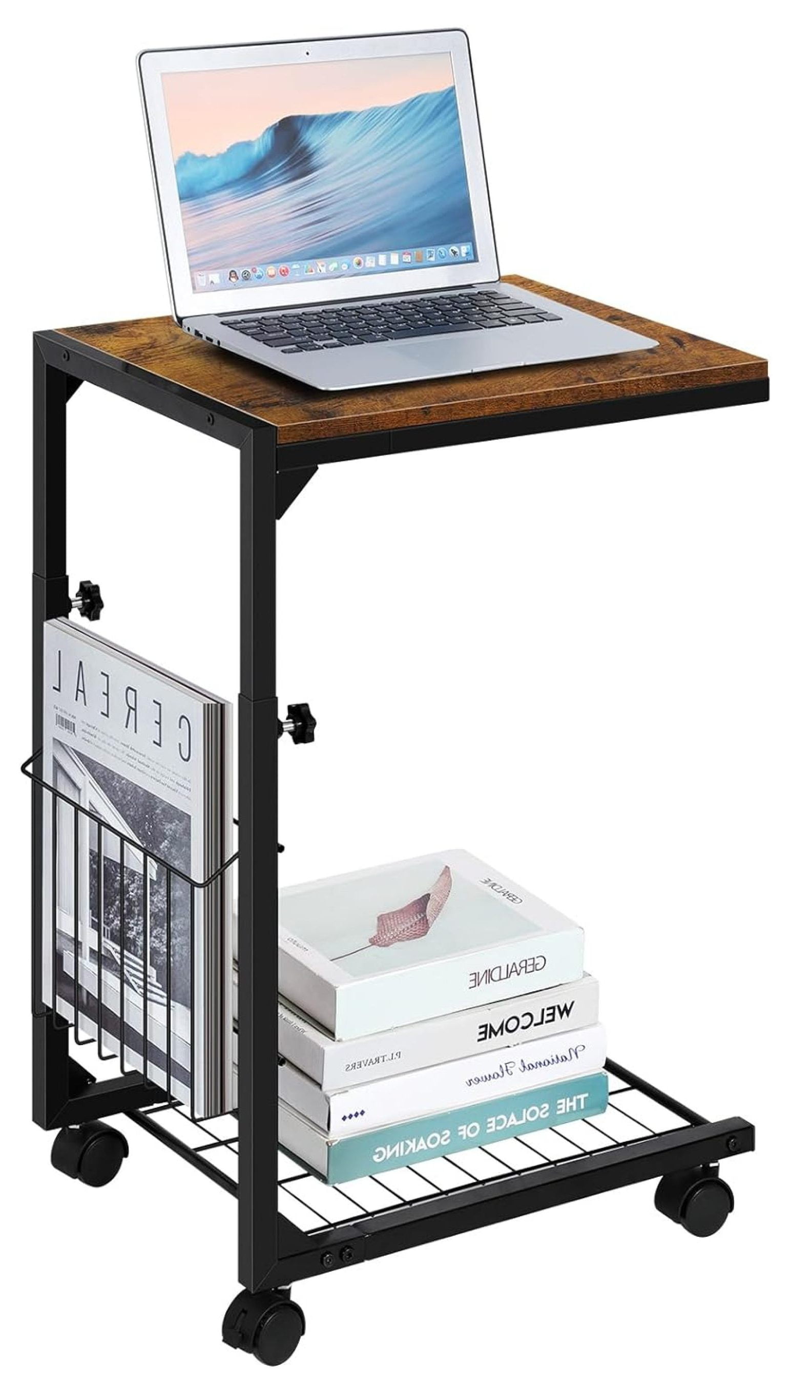 C Shaped Adjustable Height Tables, C Table End Table for Couch, Couch ...