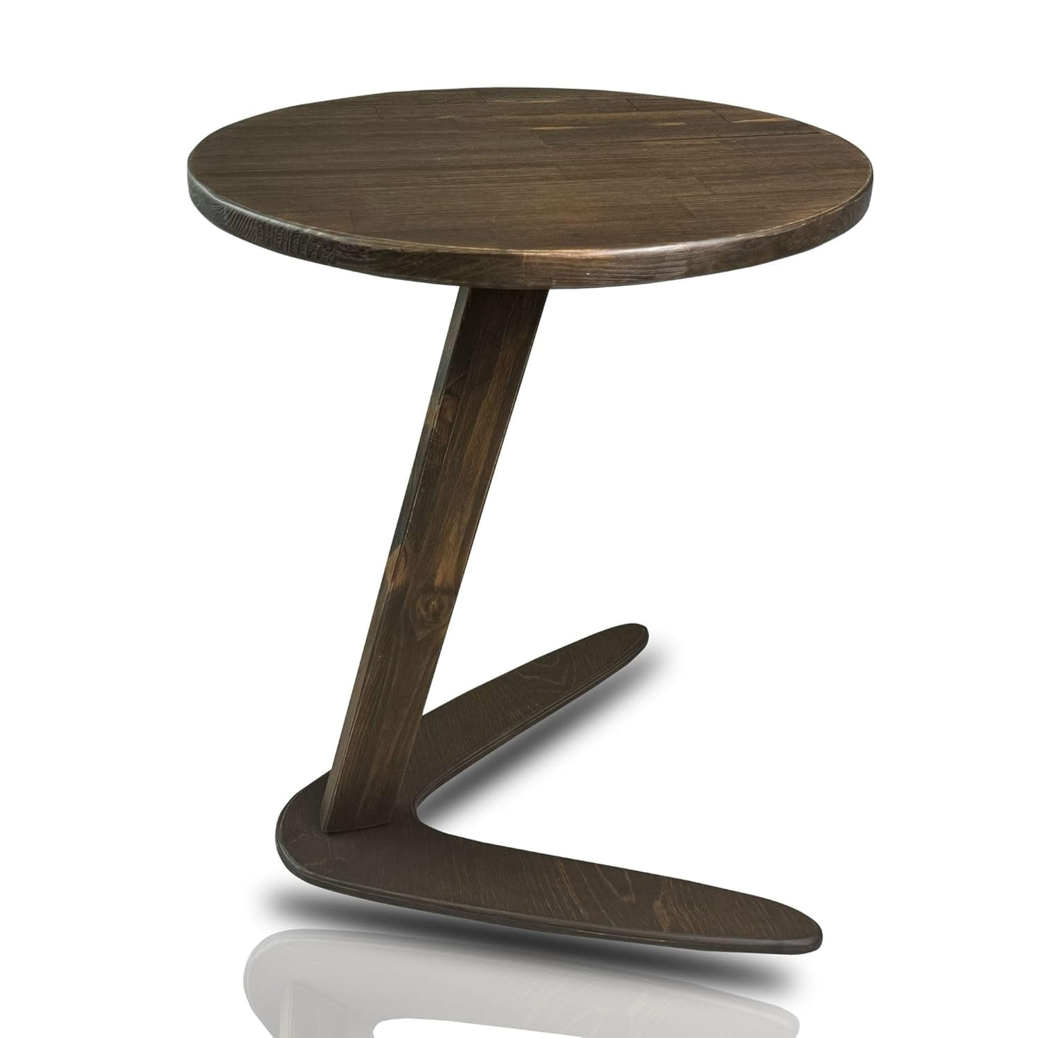 C-Shaped Handmade End Table, Side Table for Couches, Sofa Tables Slide ...