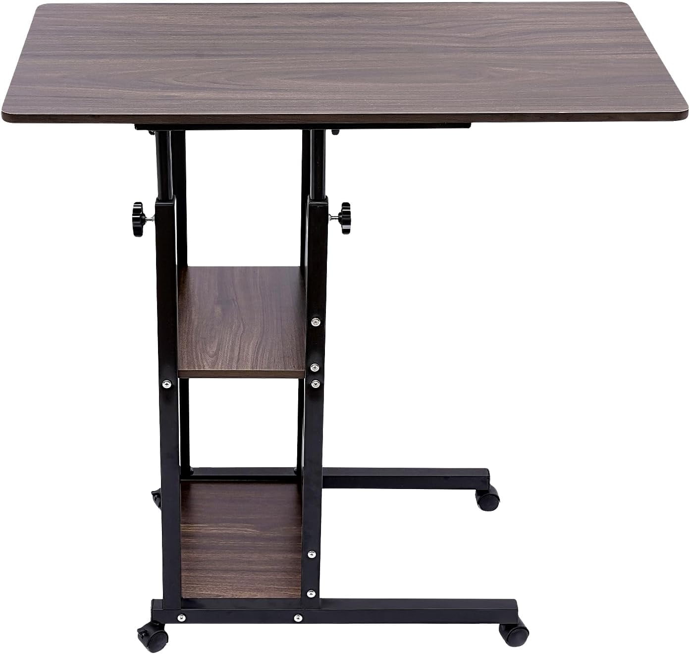 C Shaped Side Table, C Table End Table, C Shaped Table for Couch, Couch Tables That Slide Under ...