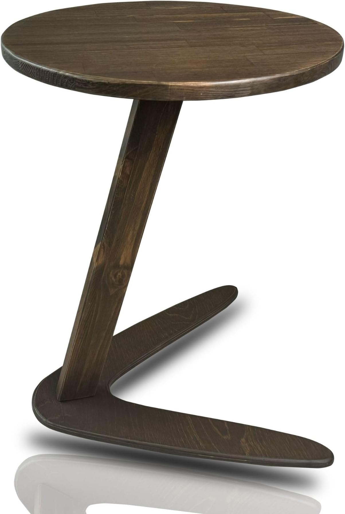 C-Shaped Solid End Table, Side Table for Couches, Sofa Tables Slide ...