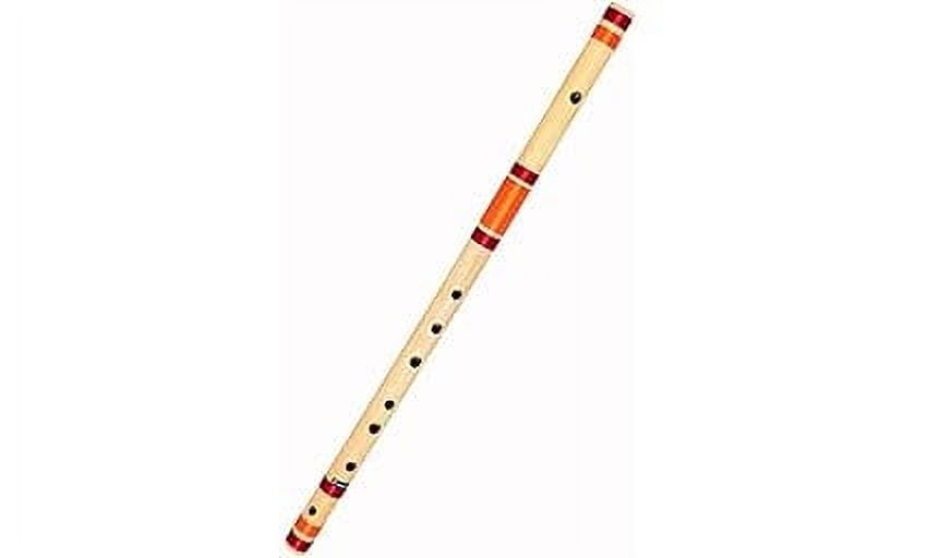 C Sharp 7 Hole Bamboo Flute Bansuri 48 Cm Size With Bamboo Flute Indian ...
