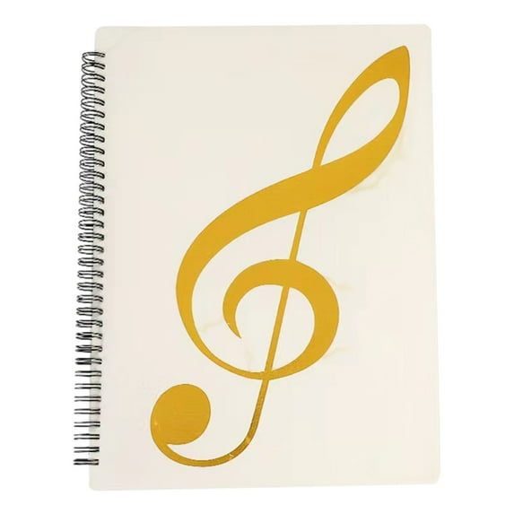 C Sheet Music Folder Binder, Choir Folder with Writable Pages, Sheet ...