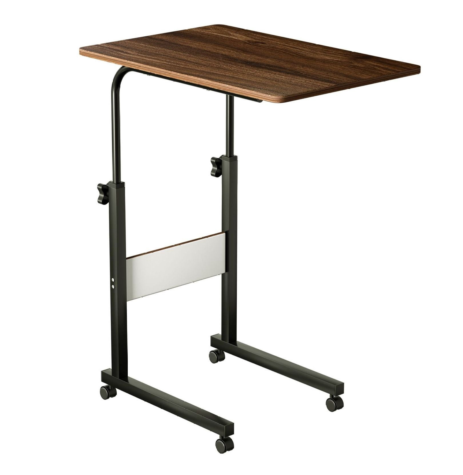 C Side Table 3-Tier Laptop Desk Small Slim Snack Side Table for Couch ...