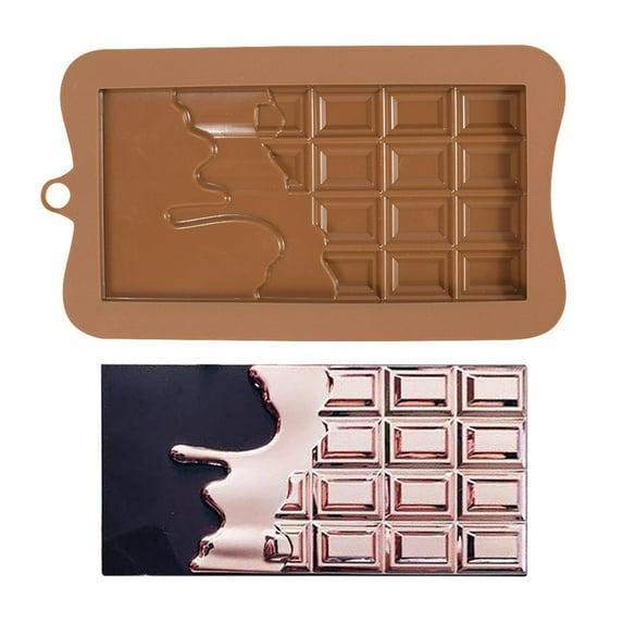C Silicone Chocolate Molds Candy Bar Molds Baking Tools For Diy ...
