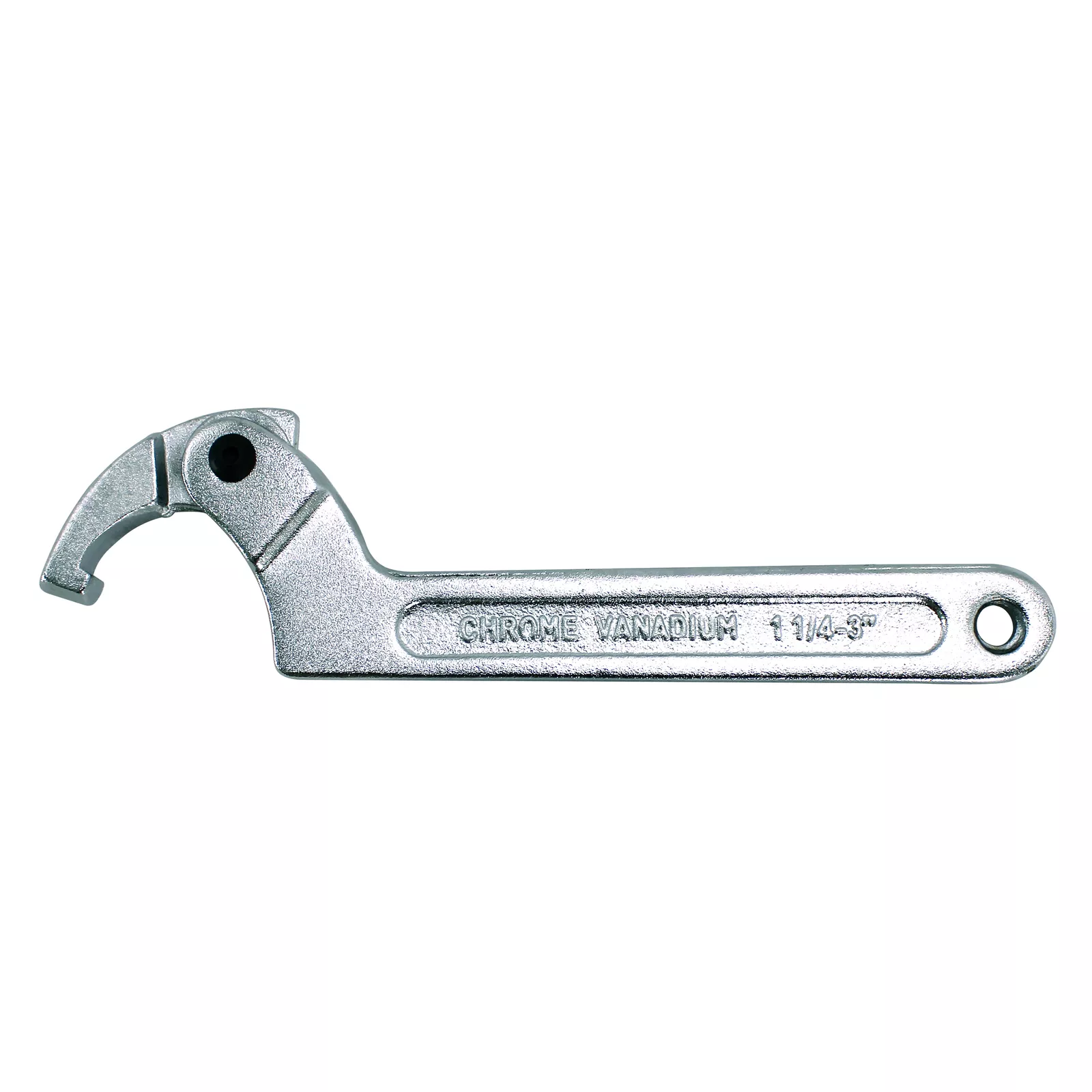 C Spanner Tool Adjustable Hook Wrench Chrome Vanadium (Medium) - Walmart.com