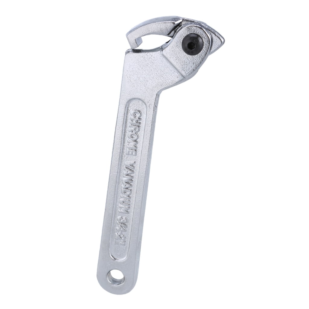 C Spanner Tool Adjustable Hook Wrenches Square Head 3/4-2"(19-51mm ...