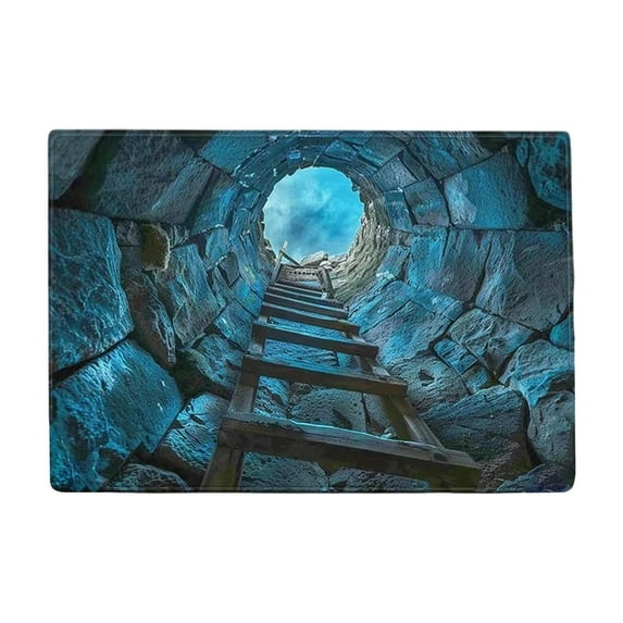 C Stereoscopic Visual Effect Entrance Door Mat 15.75 X 23.62 Inches ...