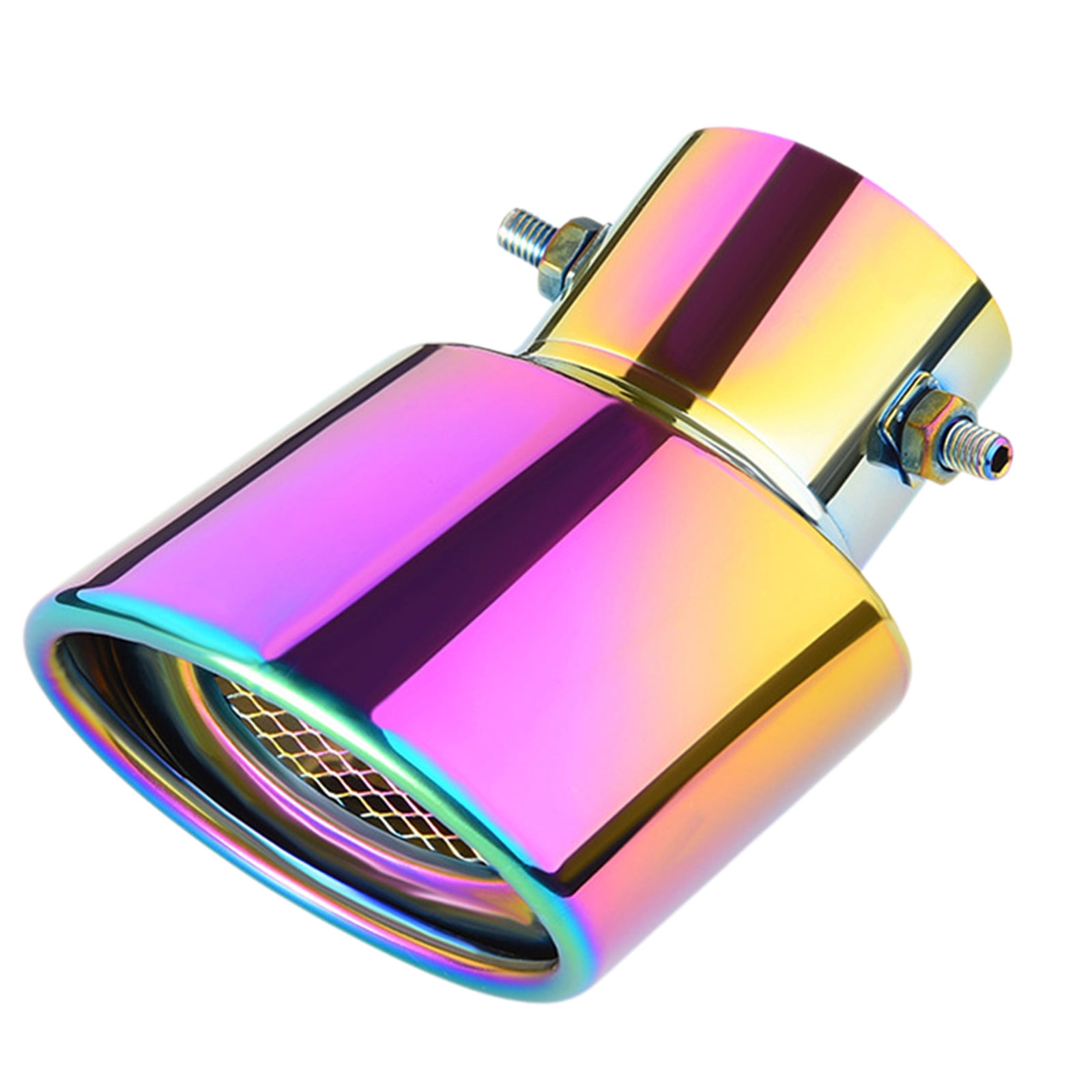 C Style C Stainless Steel Universal Car Exhaust Tip Cover Decorative ...