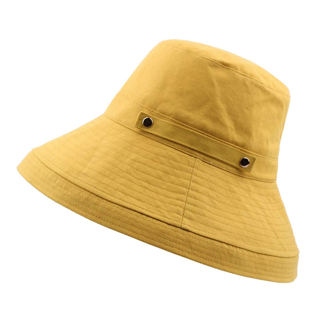C Summer Sun Hats for Women Wide Brim Bucket Hat Packable Roll Up Beach ...
