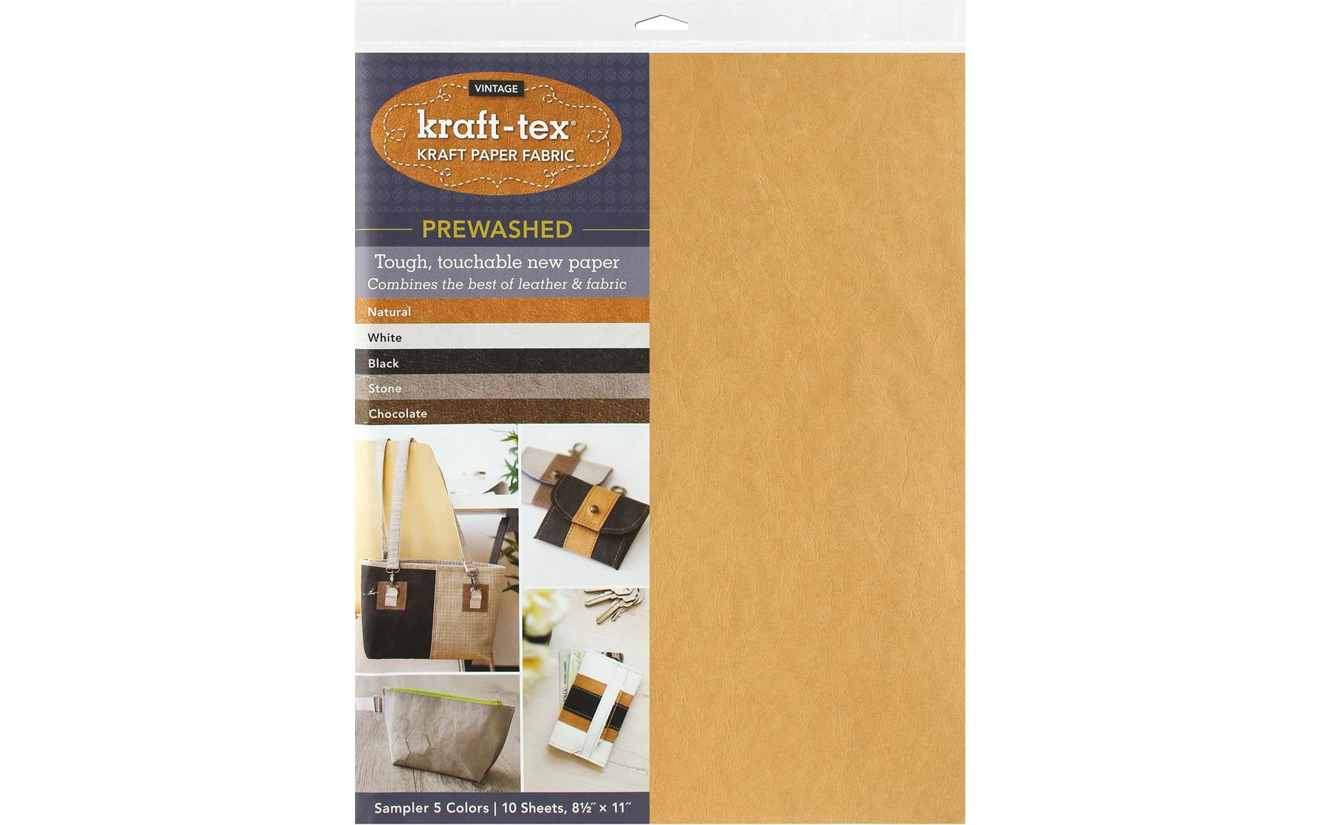 C&T Kraft-Tex Paper Fabric Sampler Pk Prewash 5pc - Walmart.com
