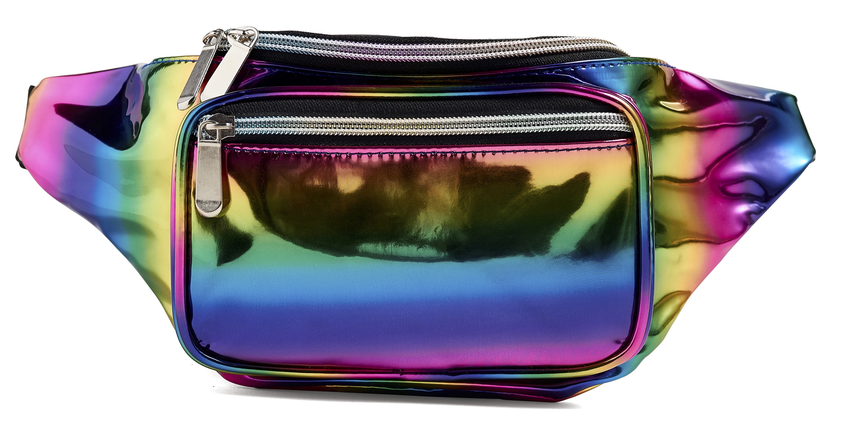 C.T.Soarsky Belt Bags Women Waist Bag Holographic Fanny Pack for Rave ...