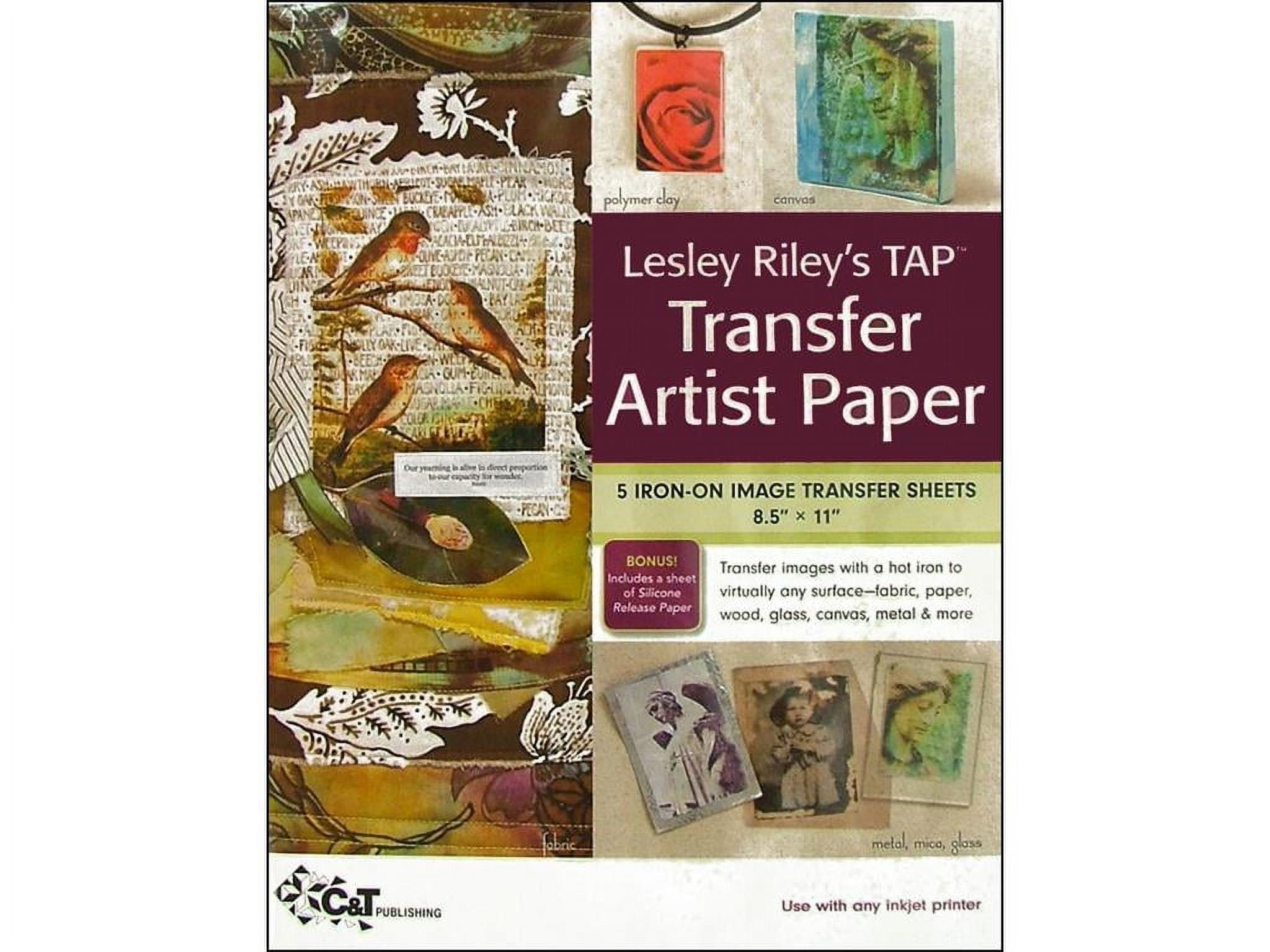 C&T Transfer Artist Iron On Image Sheet 8.5x11 5pc - Walmart.com